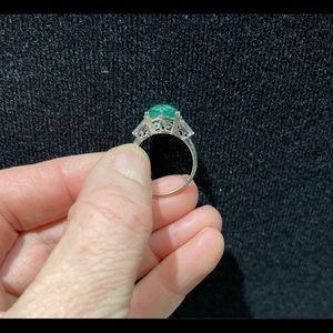 QVC | Jewelry | Qvc Aquamarine Ring | Poshmark